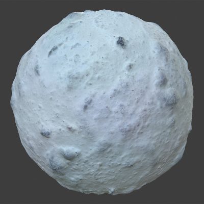 Rocky Snow and Ice PBR Material - Texture Download