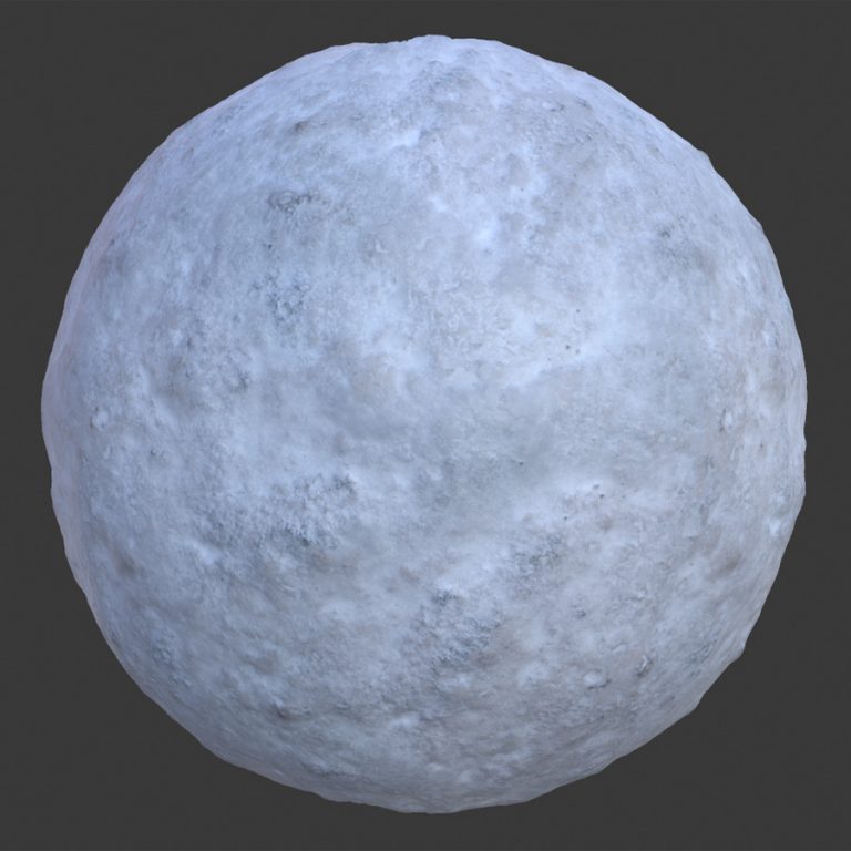 Iced Over Ground 7 PBR Material - Texture Download