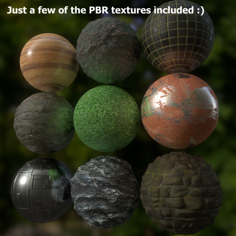 Download a HUGE PBR Texture Library - Commercial Use Rights