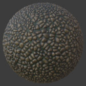 Stylized Cobble 1 PBR Material - Texture Download