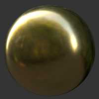 Light Gold PBR Metal Material - Texture Download