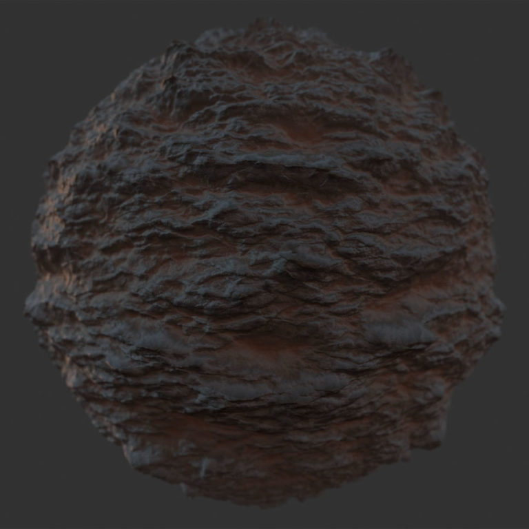 Desert Cliff PBR Material - Texture Download