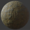Worn Down Stone Path 1 PBR Material - Texture Download