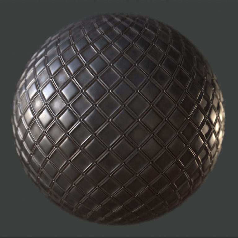 Fancy Diamond Metal PBR Material - Texture Download
