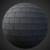 Grey Asphalt Shingles PBR Material - Texture Download