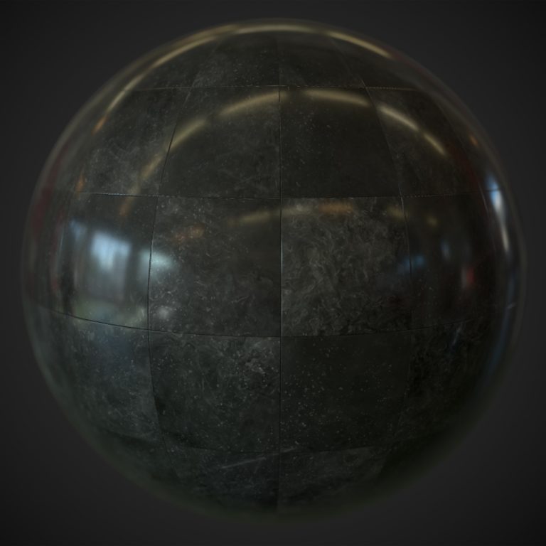 Elegant Stone Tiles PBR Material - Texture Download